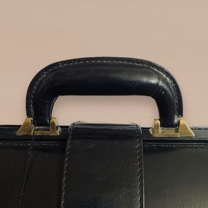 Stebco Leather | Bags | Vintage Stebco Dome Top Briefcase Top Grain ...